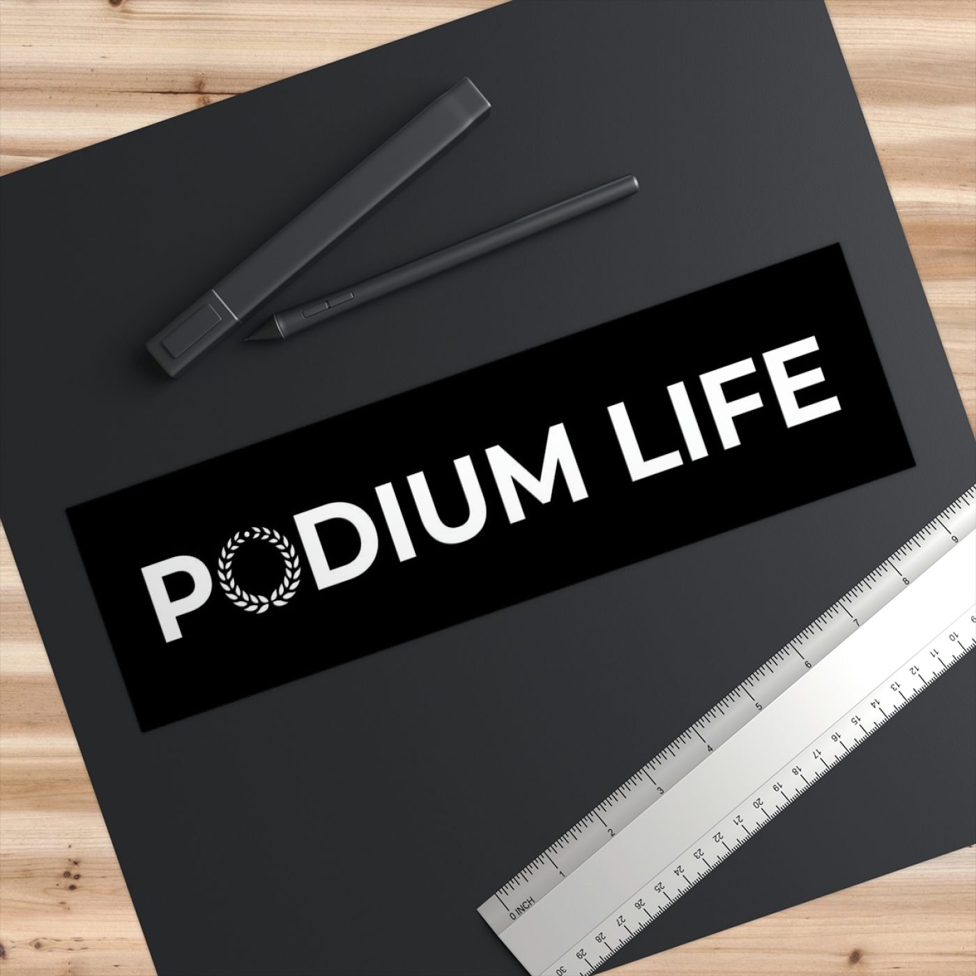Podium Life Bumper Sticker - Podium Life