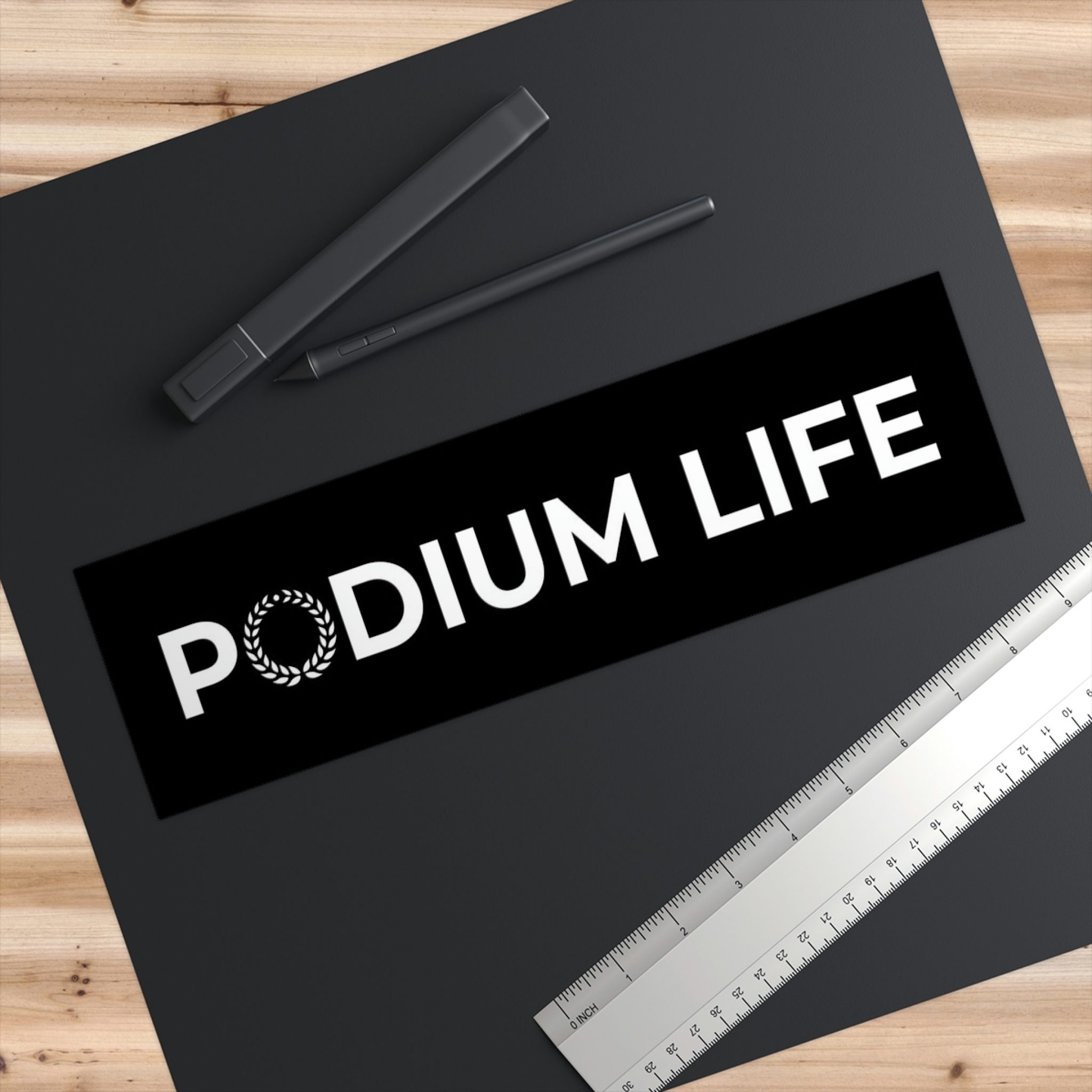 Podium Life Bumper Sticker - Podium Life