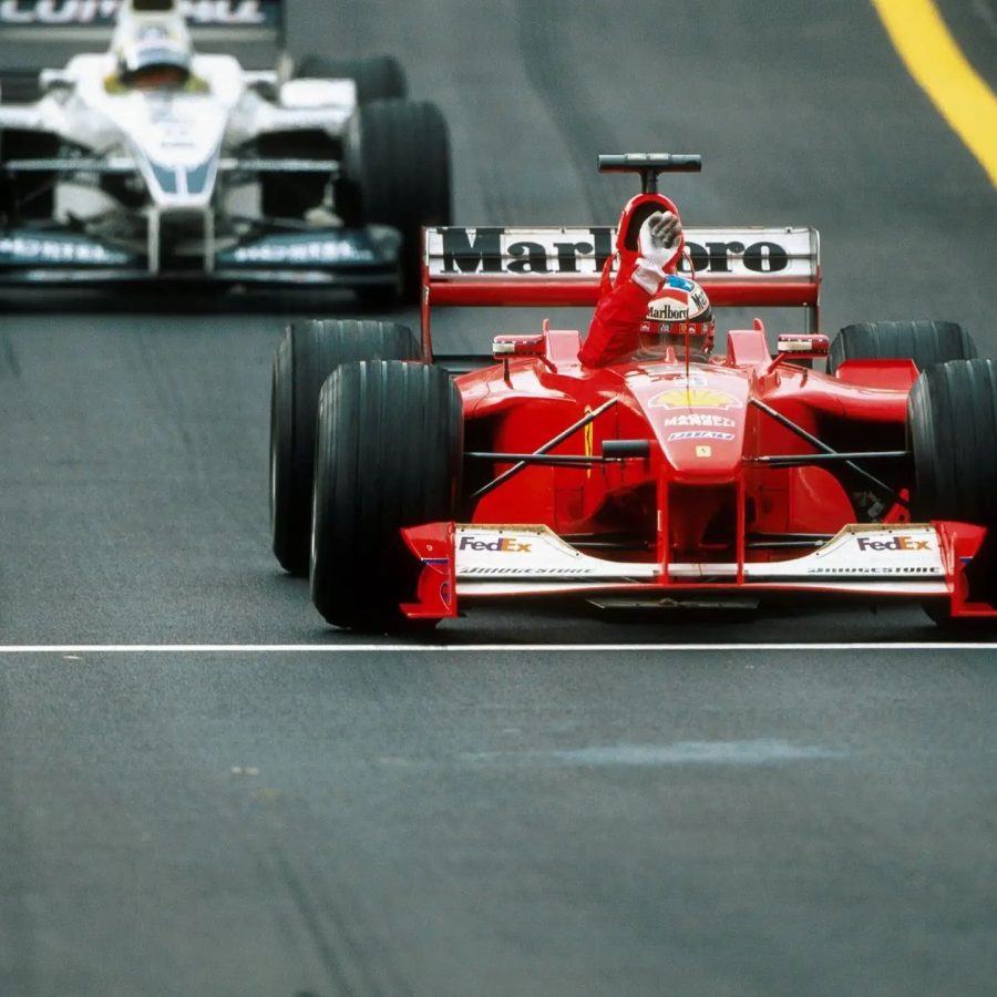 You Can Own Michael Schumacher's 2000 Ferrari F1-2000