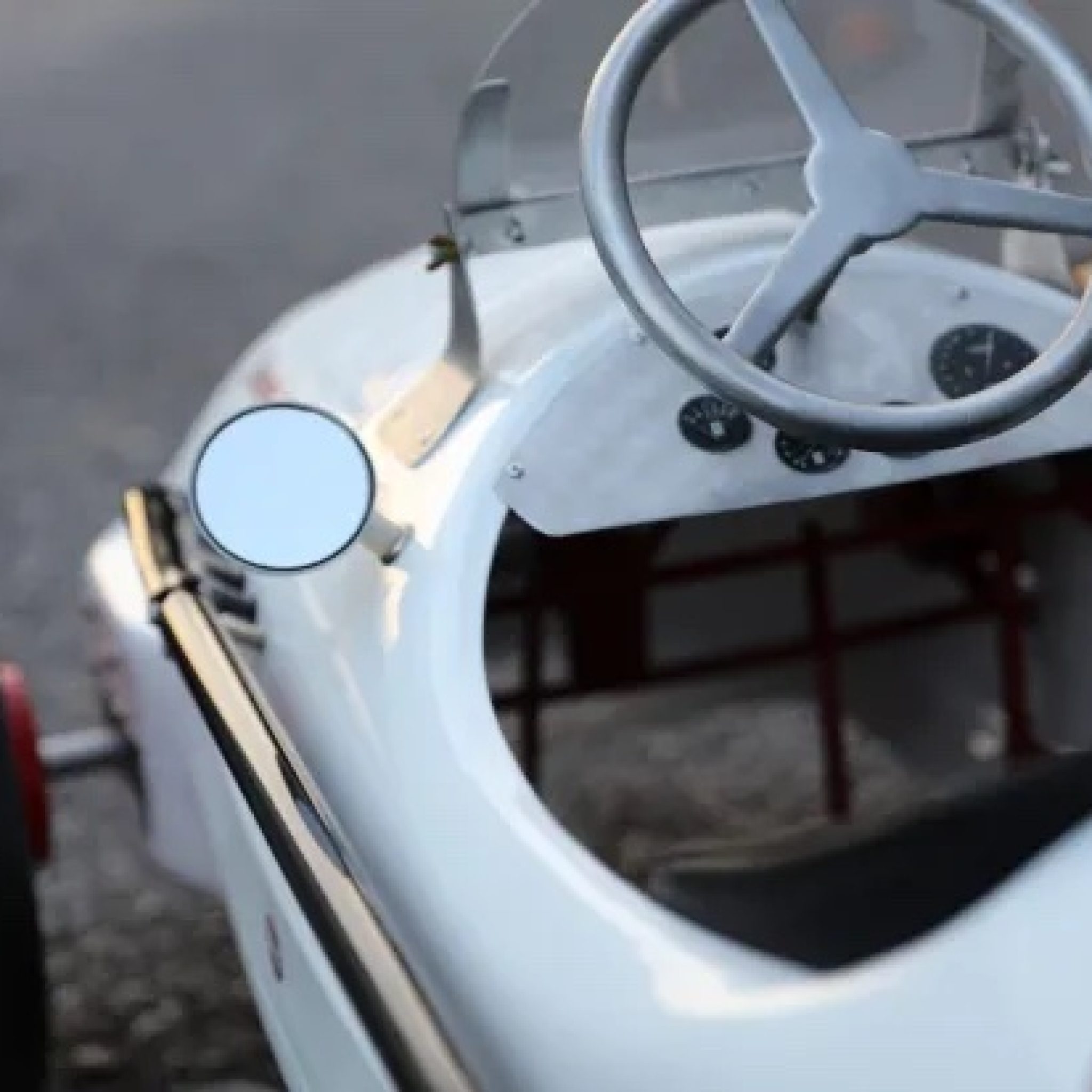 American Retro Racer Pedal Car