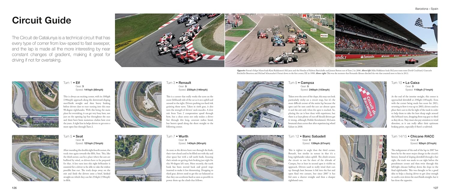 Formula One Circuits from Above