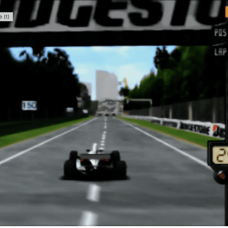 Racing Game History: F-1 World Grand Prix