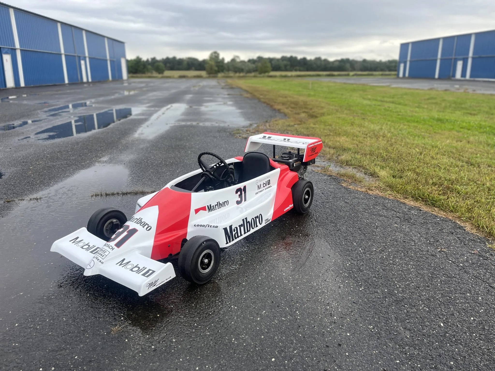 Manco Mini-Kar 1994 Indy 500 Winning Penske-Style Go-Kart