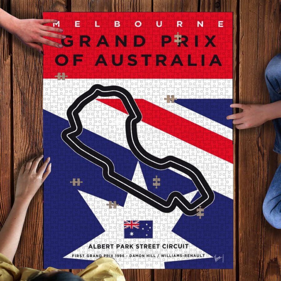 Australian Grand Prix Puzzle Set